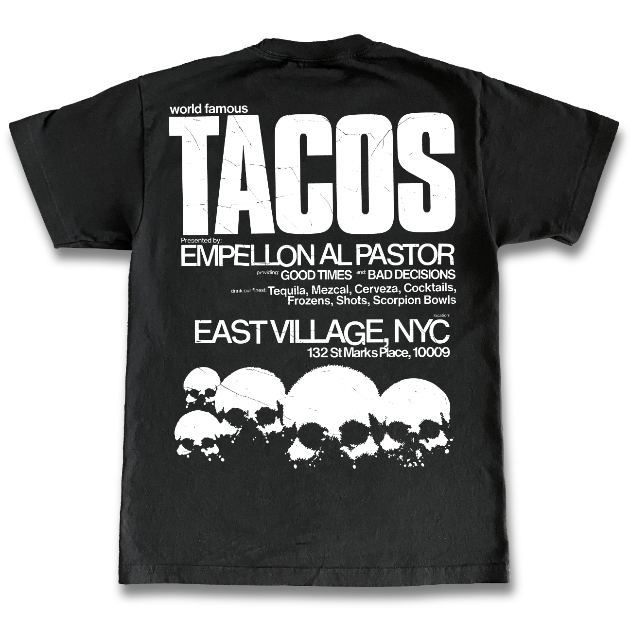 Punk Horror T-shirt | Empellón Al Pastor